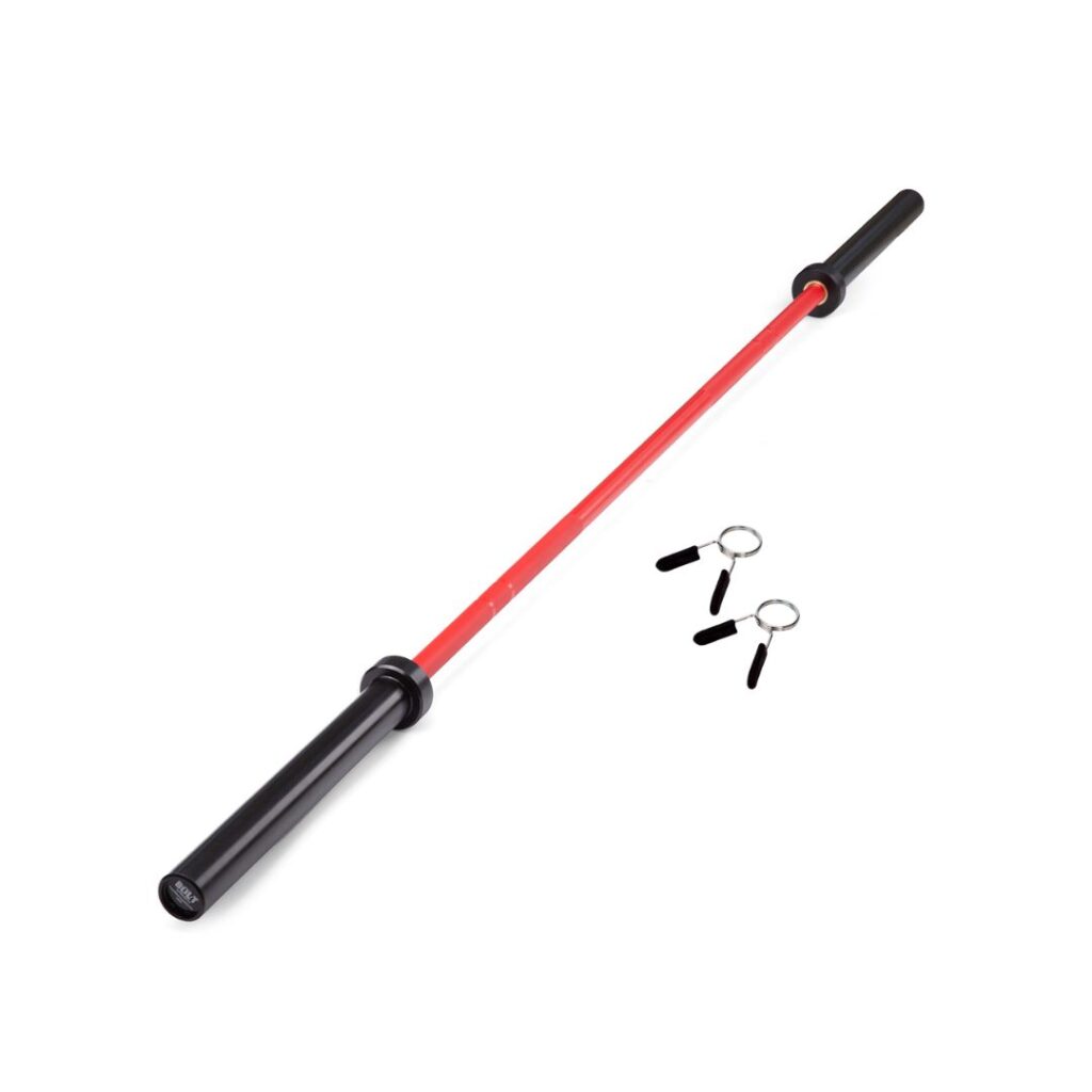 Bolt Strength Powerlifting Multi Purpose Bar (2000lbs) (Red) - Fitness ...