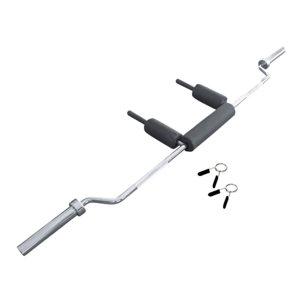 Squat Safety Bar (Chrome) - Fitness Equipment Ireland