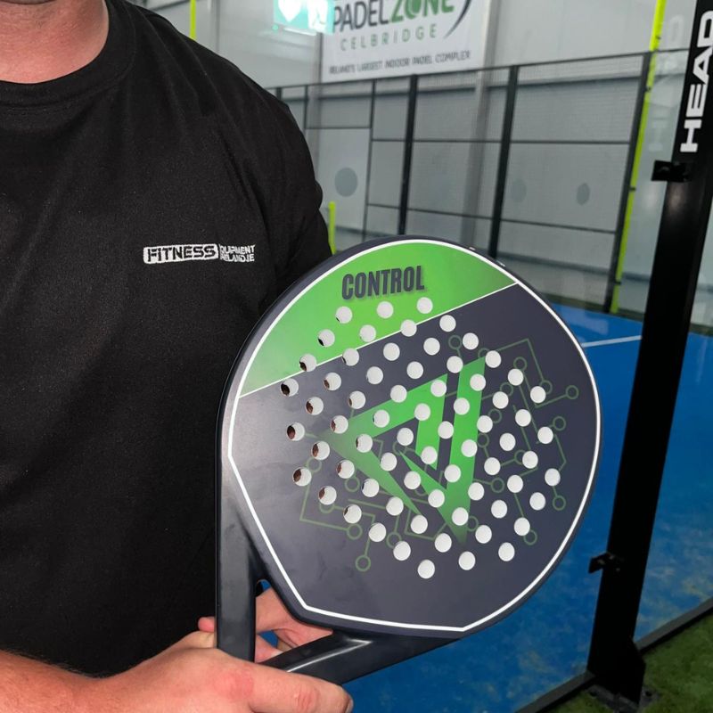 AccuPro Control | Round Padel Racket - Fitness Equipment Ireland