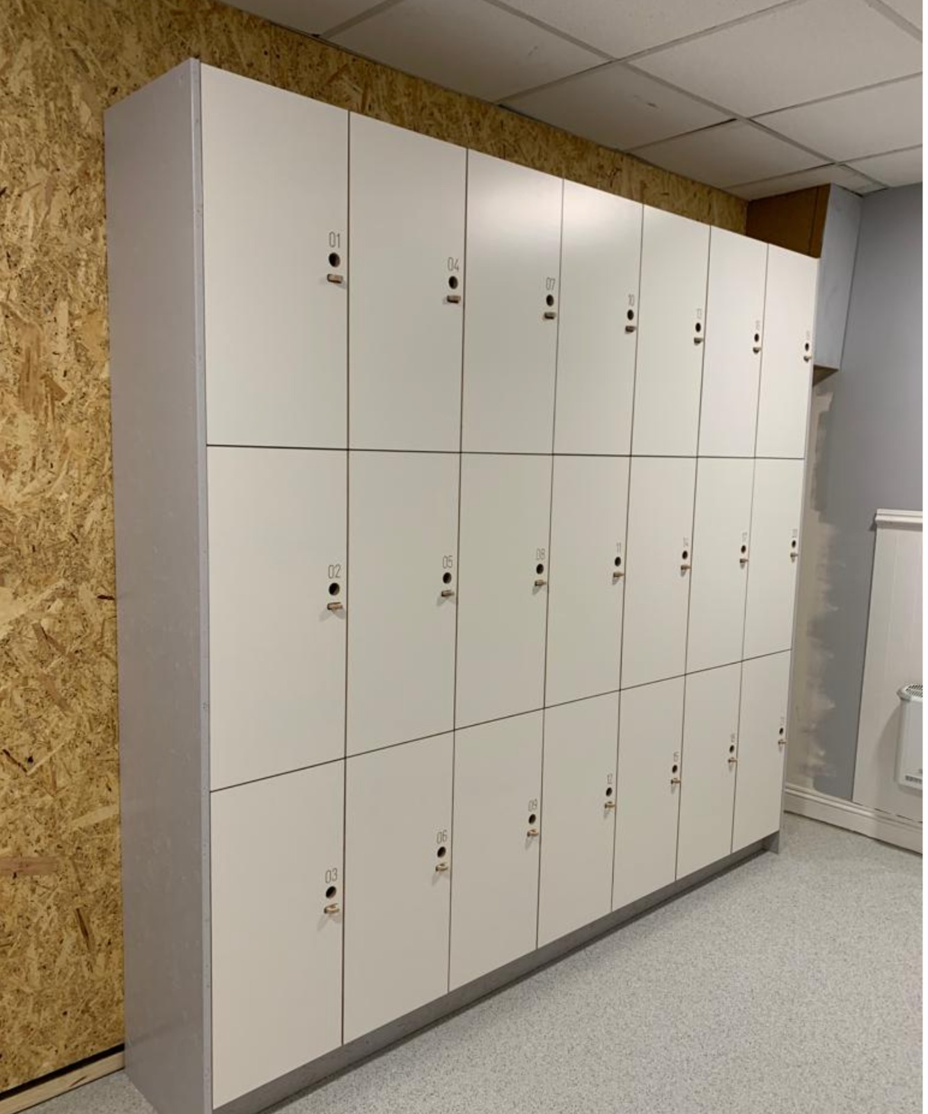 Gym Lockers (21 Doors) - Fitness Equipment Ireland