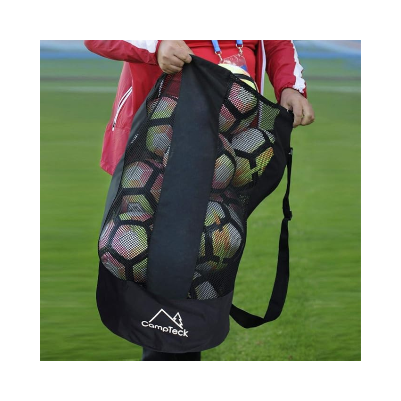 CampTeck Drawstring Soccer Ball Bag - Fitness Equipment Ireland